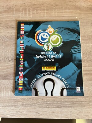 Official Panini World Cup Germany 2006 Reprint Sticker Album Full ...