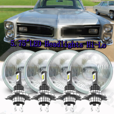 5 3/4" 5.75 LED Headlights HI/LO Beam for Pontiac GTO Grand Prix ...