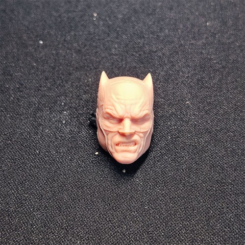 1/10 Scale Cartoon Version Angry Batman Head Sculpt Unpainted Fit 7 ...