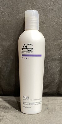 AG RECOIL SULFATE-FREE CURL CARE SHAMPOO - 8 OZ - ORIGINAL BOTTLE - NEW ...
