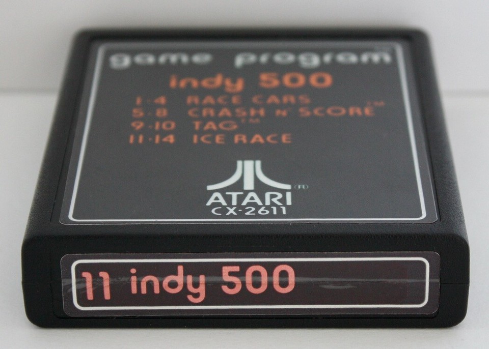 11 Indy 500 Atari 2600 VCS 1977 Original Release CX2611 | eBay