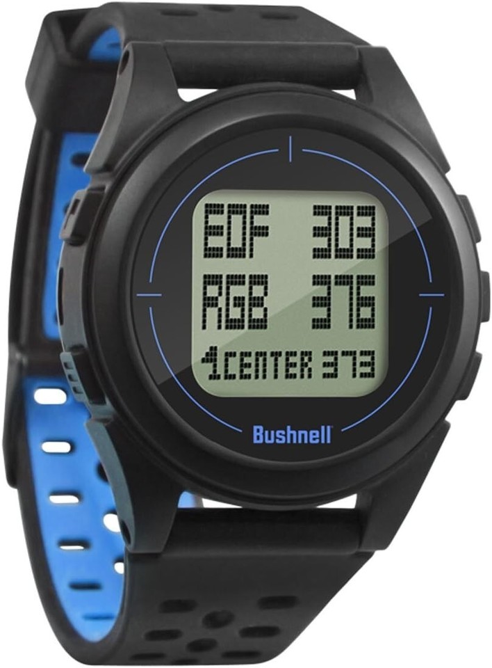 Bushnell 368850 Neo Ion 2 Golf GPS Watch, Large, Black/Blue OPEN BOX ...