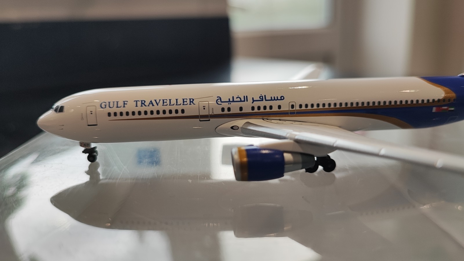 Phoenix Models Gulf Traveller B767-300ER. A40-GZ. 1:400 **NEW** | eBay UK