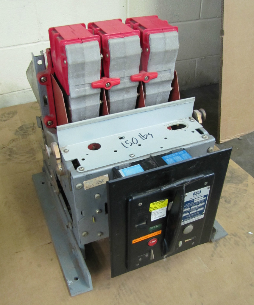 ABB ASEA BROWN BOVERI K-LINE POWER AIR CIRCUIT BREAKER 800A 800 AMP A ...