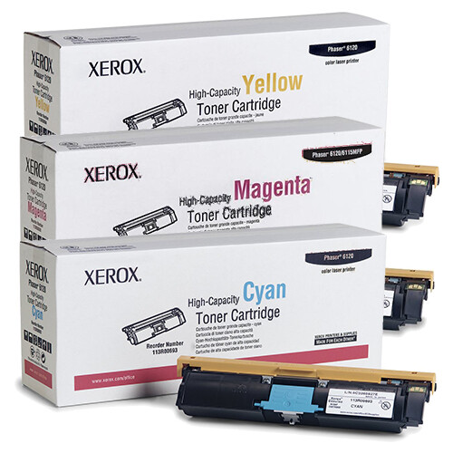 Xerox Phaser 6115MFP (113R00693,113R00695,113R00694) High Yield Toner ...