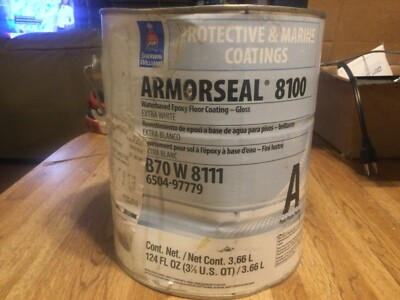 Sherwin-Williams Water Based Epoxy Floor Coating ArmorSeal 8100 Extra ...