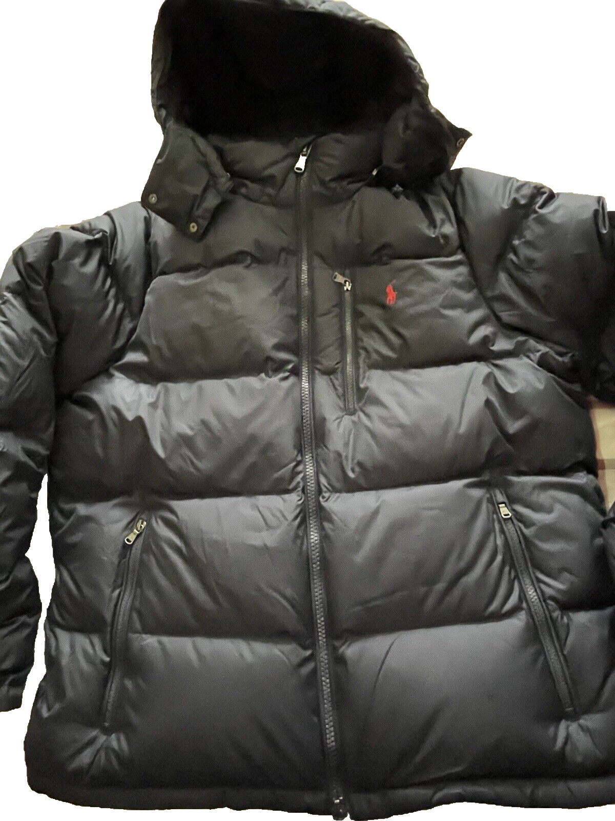 $348 NWT Polo Ralph Lauren Navy Blue XL 700 FILL quilted Duck Down ...