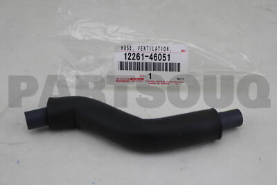 1226146051 Genuine Toyota HOSE, VENTILATION 12261-46051 | eBay