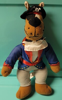 Toy Factory Scooby Doo Halloween Pirate Plush Stuffed Toy 16" Excellent ...