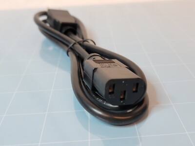 AC Computer Power Cord ATX PSU Dell Desktop PC Tower Monitor Supply 5ft ...