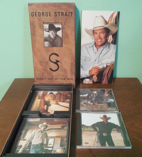 Strait Out of the Box [Box] by George Strait (CD, Sep-1995, 4 Discs ...