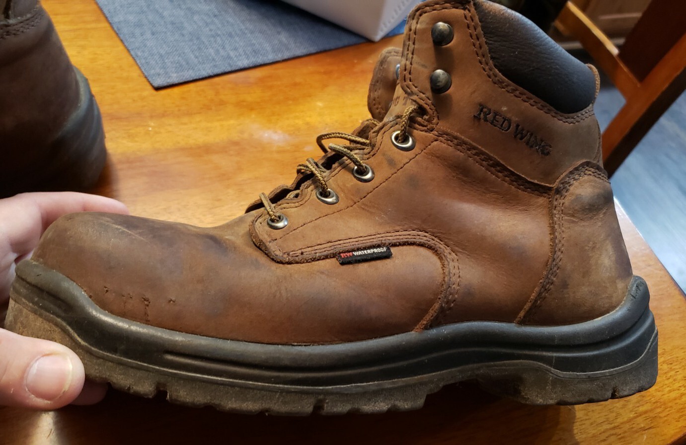 Red Wing Work Boots Shoes ASTM F 2892-11 EH Men's Size 11 King Toe ...