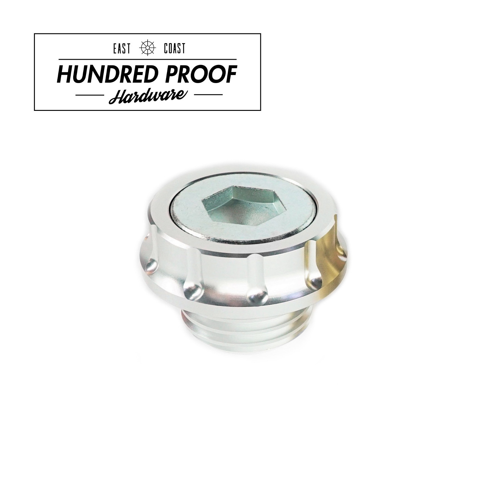 HUNDRED PROOF HARDWARE Oil Cap Honda Civic Acura Integra D15b B16a K20a ...