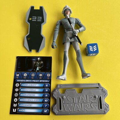 STAR WARS MANDALORIAN POLICE OFFICER THE CLONE WARS CW09 2009 Loose ...