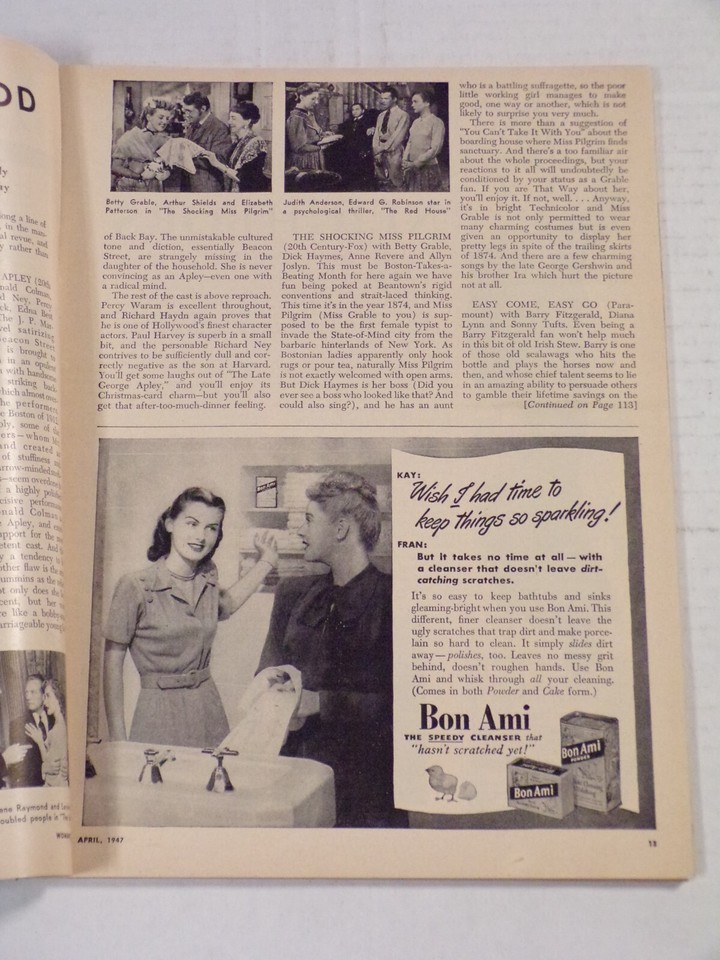 Woman's Day Magazine April 1947, Kitten Cover - 100623JENON-37 | eBay
