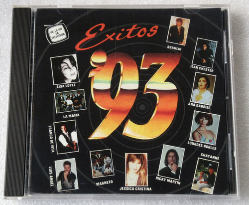 EXITOS '93 V.A. BRAULIO, LOURDES ROBLES CD 1993 SONY LATIN POP BALADAS ...