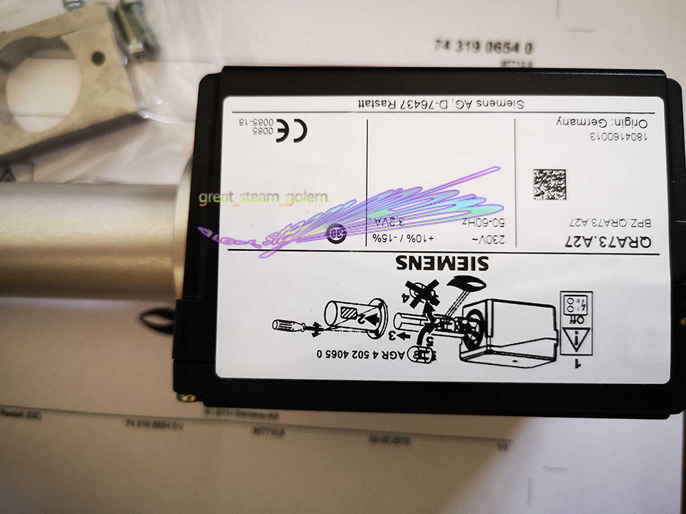 ONE NEW Siemens QRA73.A27 | eBay