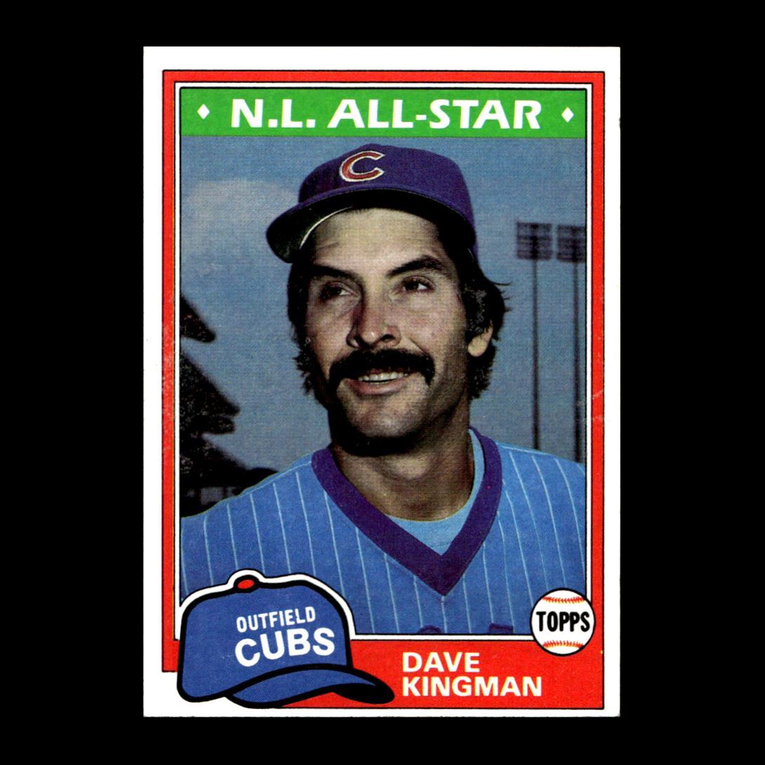 Dave Kingman 1981 Topps Chicago Cubs #450 Nice! 3 | eBay