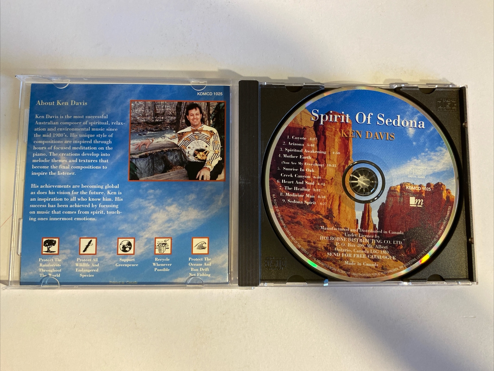 Spirit Of Sedona - Ken Davis - CD | eBay