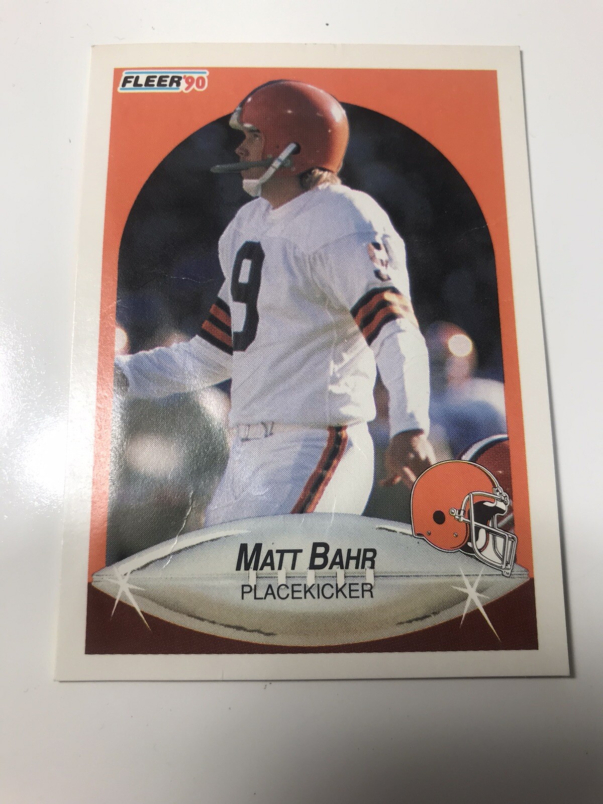 1990 Fleer Football Card #47 Matt Bahr | eBay
