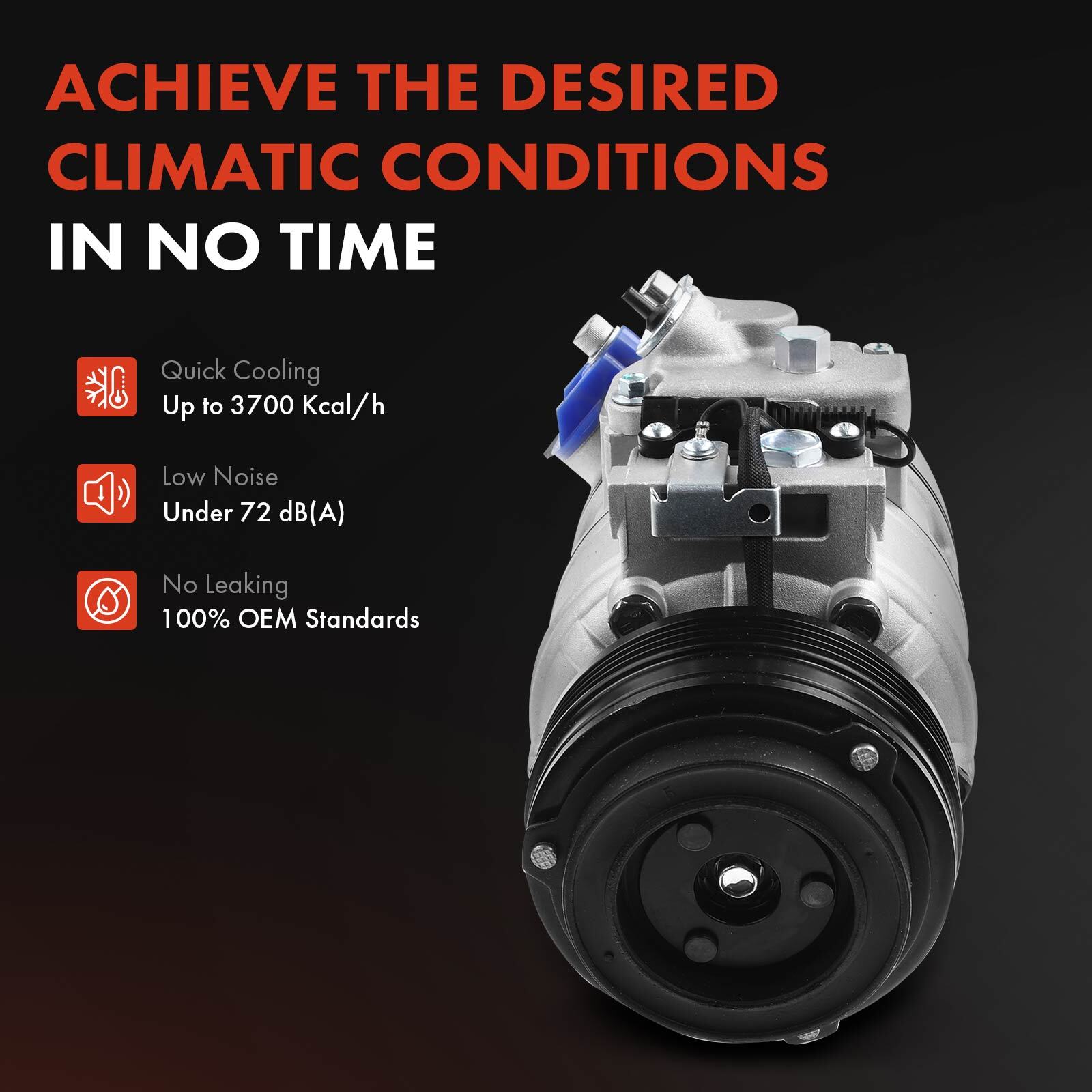 AC Compressor w/ Clutch for BMW E46 325i 2003 330i 2003-2006 E83 X3 ...