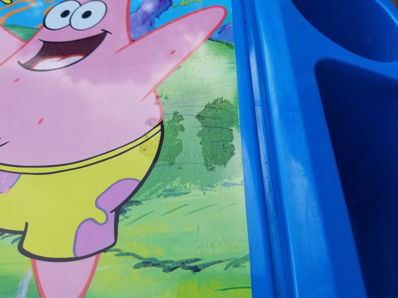 2006 SPONGEBOB SQUAREPANTS & PATRICK PLASTIC LAP DESK~FOOD/ACTIVITY ...