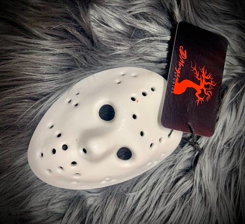 Miniature Hockey Mask Jason Vorhees ( Blank Resin Mask ) | eBay