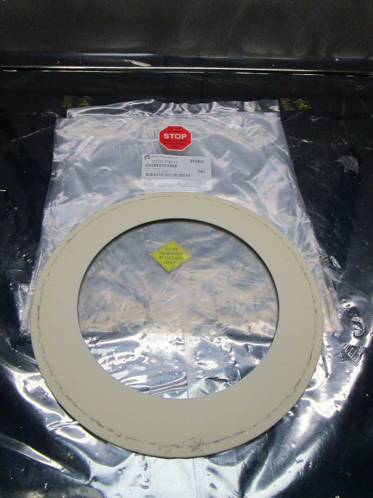 AMAT 0200-09072 SHIELD, TAPERED, 200MM, 104101 | eBay