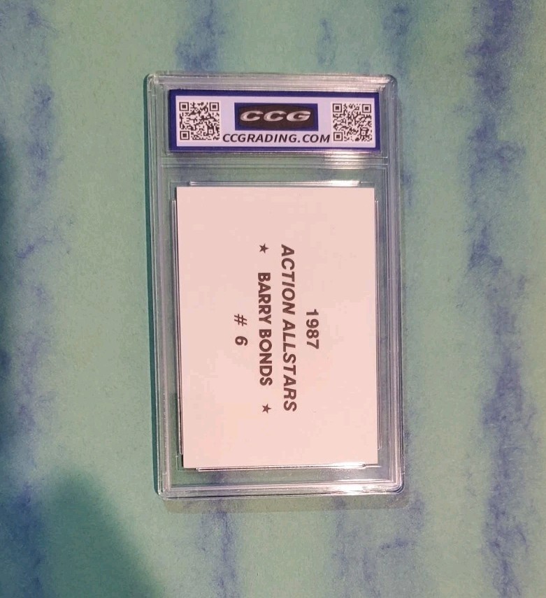 Graded Gem 💎 Mint 10 1987 Broders All Stars Rookie BARRY BONDS | eBay