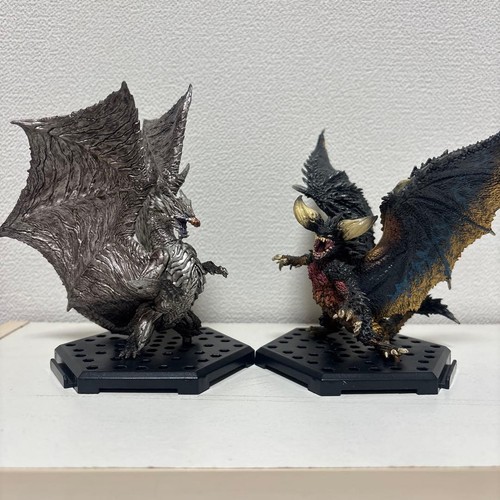 Monster Hunter Nergigante Kushala Daora Figures Set 13cm Used | eBay