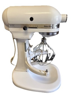 KitchenAid Model K5SS Series 6 Quart Bowl-Lift Stand Mixer- White No ...