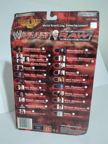 WWE WWF Jakks R3 Tech RAW Draft WILLIAM REGAL Wrestling Figure Vintage ...