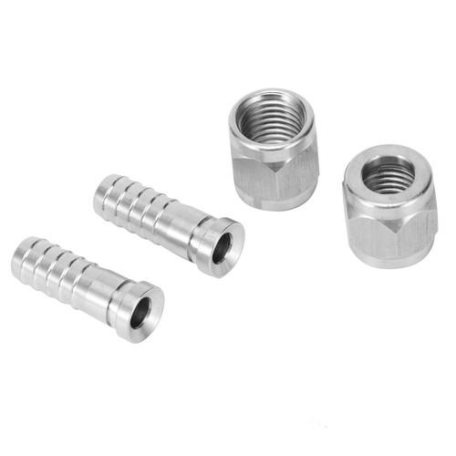 2 Set 8mm Stainless Steel 1/4in 5/16in Nut Barb Connector For Ball Lock ...