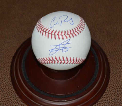 Cal Raleigh / Julio Rodriguez Seattle Mariners Autographed Baseball MLB ...