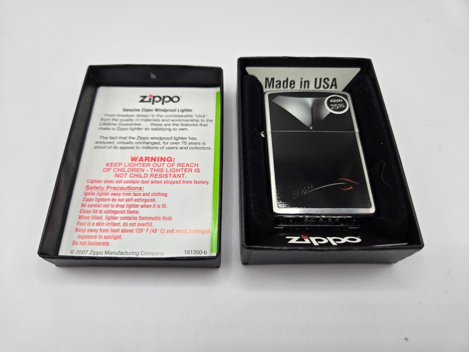 ZIPPO Lighter Barrett Smythe Decolletage B12 Female Cleavage 28273 ...