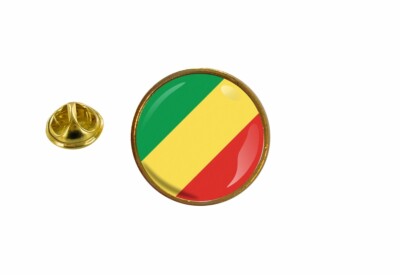 pins pin badge pin's drapeau congo congolais rond cocarde | eBay