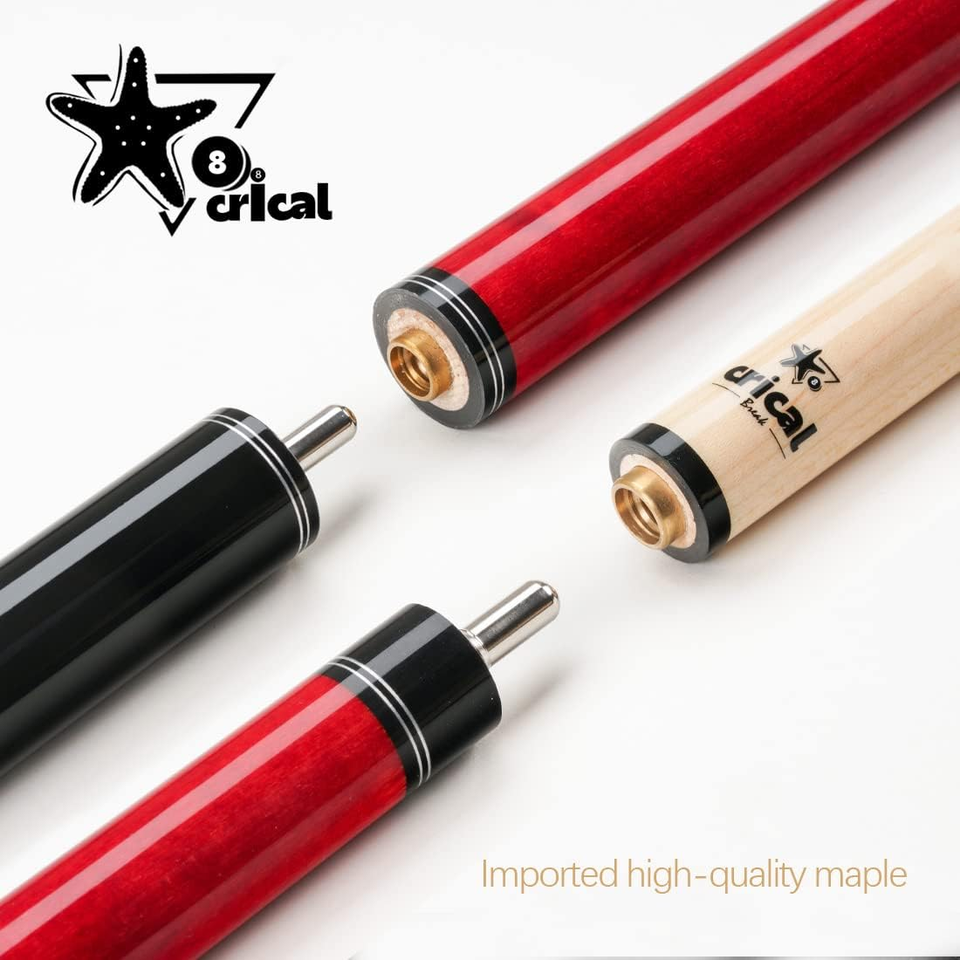 Break Jump Pool Cue 3 Piece Jump/Break Cue Stick 13.5Mm Tip Canadian ...