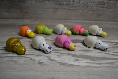 Flipazoo Mini Figures Toy Flip A Zoo 2 in 1 Animals Lot of 9 | eBay