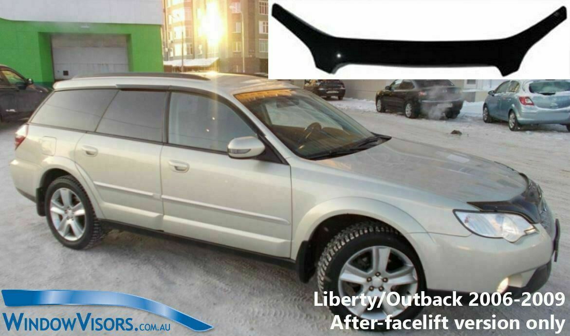 Premium Quality Bonnet Protector Tinted for Subaru Outback or Liberty ...