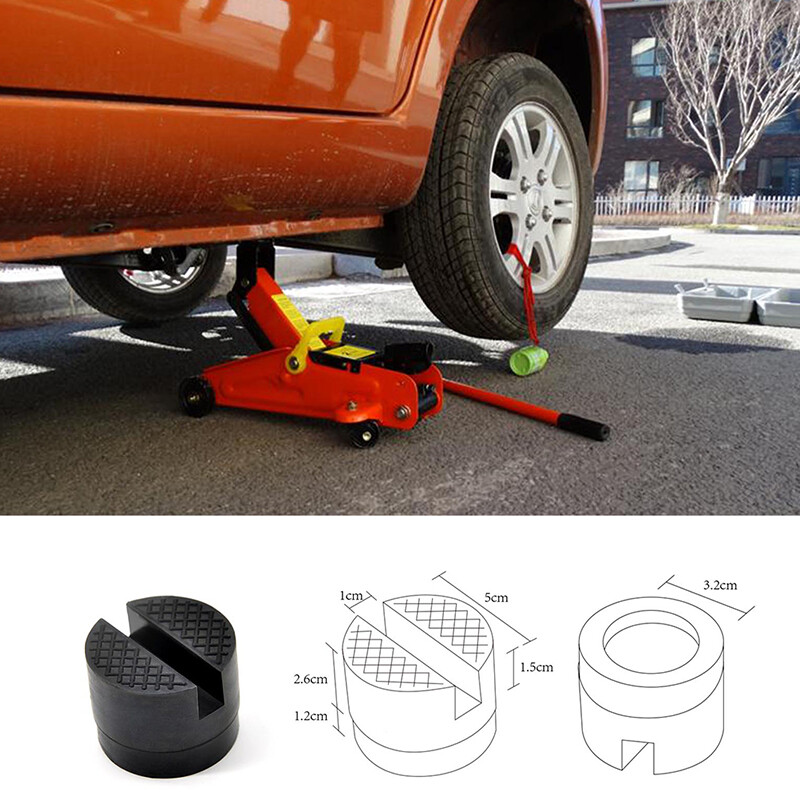 Car Rubber Jack Pad Frame Protector Adapter Jacking Pinch Weld Side ...