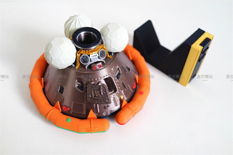 1/32/48 Scale Apollo Program Apollo 11 Re-entry Capsule Astronaut Model ...
