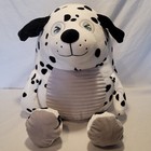 Hug Fun Dalmation Puppy Dog Plush Flip Eye Stuffed Animal Toy 18" Spots ...
