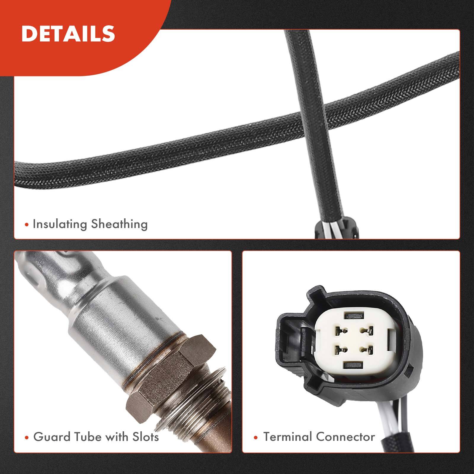 2Pcs Upstream or Downstream O2 Oxygen Sensors for Ford Mustang 2015 ...