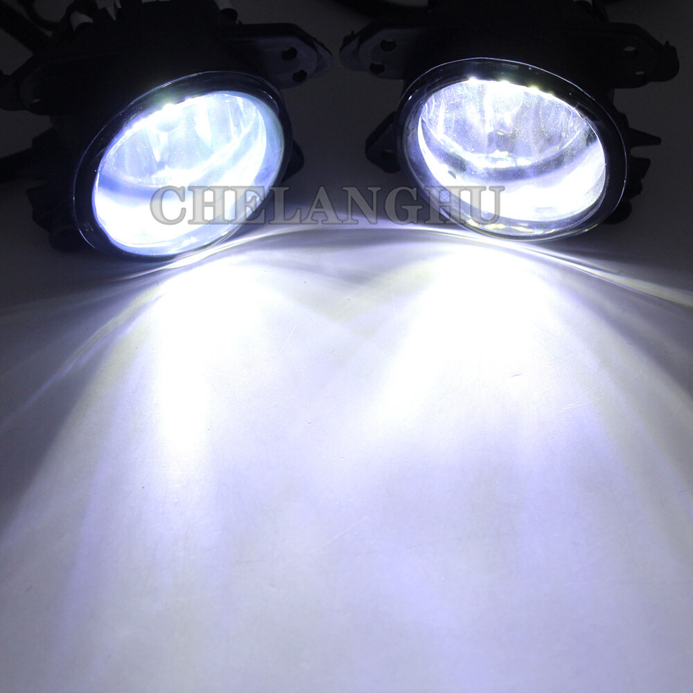 Pair LED Fog Light Lamp For Mercedes Benz W204 C180 C200 C250 C300 C350 ...