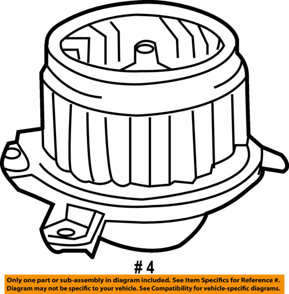 87103-48080 Toyota Motor sub-assy, blower w/fan 8710348080, New Genuine ...