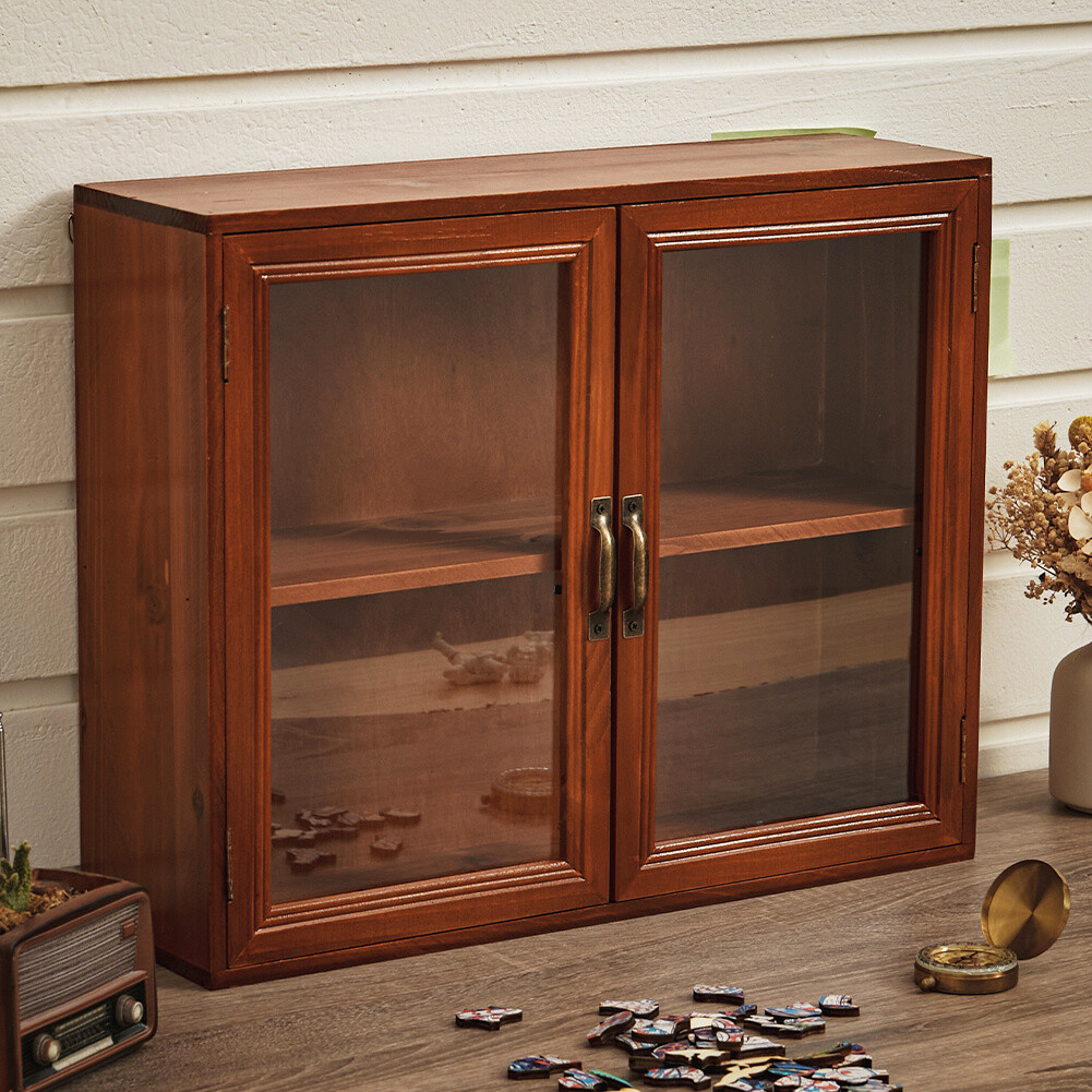 Vintage Oil Storage Cabinets