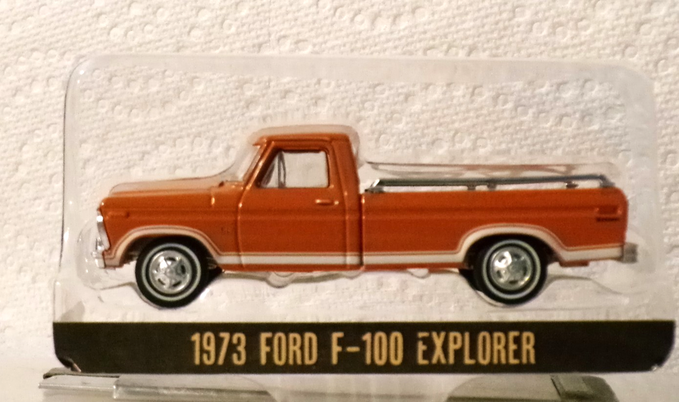 1973 Ford F-100 Explorer...VINTAGE AD CARS Series 8....Greenlight. .pre ...