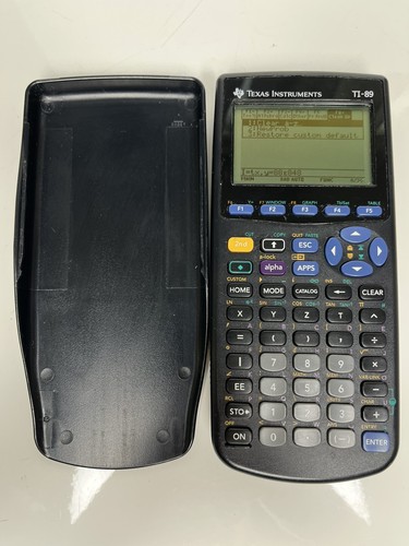 1999 Texas Instrument TI 89 Graphing Calculator W Cover | eBay