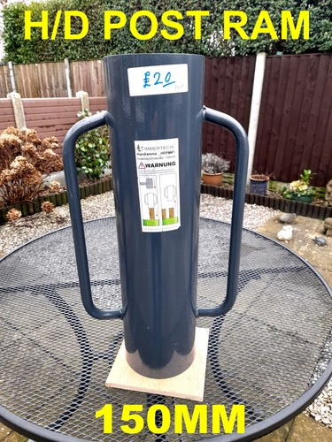 6-inch Heavy Duty Manual Fence Post Driver Knocker Rammer , 150MM | eBay UK