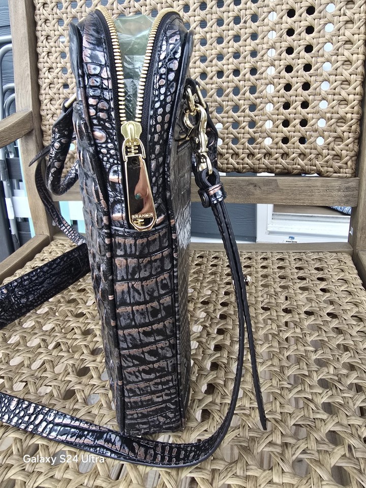 NWT BRAHMIN BUSINESS TOTE/BRIEFCASE DUSK MELBOURNE HARD TO FIND COLOR ...